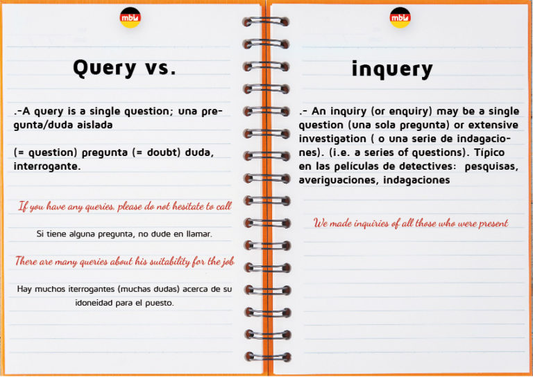 26.- Query vs. inquery - Madrid Berlin Idiomas